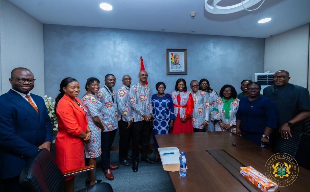PSGH leadership pays working visit to Vice President Naana Jane Opoku ...