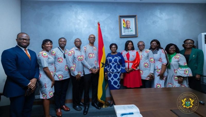 PSGH leadership pays working visit to Vice President Naana Jane Opoku ...